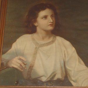 Young Jesus | Art | Antique Framed Picture Of Young Jesus | Poshmark
